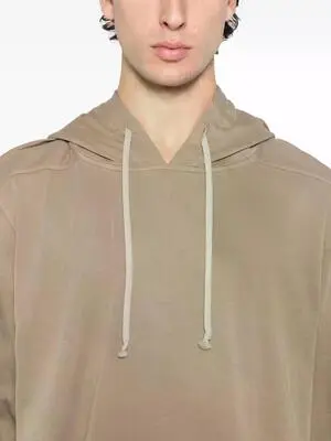 Rick Owens Cotton Hoodie - Brown