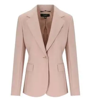 Max Mara Lamine Single-breasted Blazer - Pink