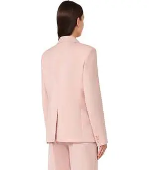 Max Mara Lamine Single-breasted Blazer - Pink