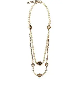Max Mara Ombrosa Necklace - White