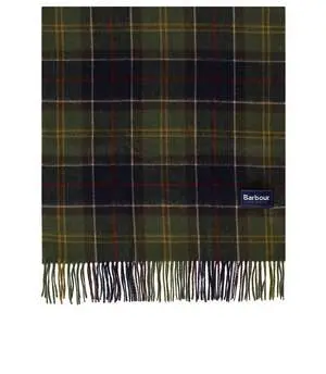 Barbour Braden Tartan Blue Scarf