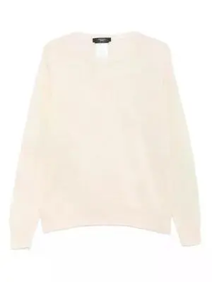 Max Mara Round-neck Panelled Sweater