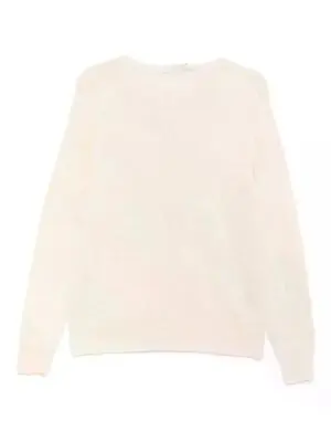 Max Mara Round-neck Panelled Sweater