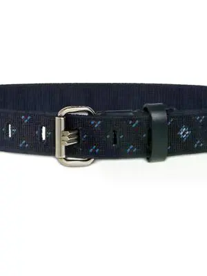 Etro Embroidered Cotton Belt