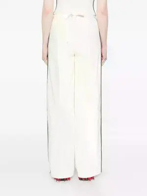 Adidas Side-stripe Trousers - White