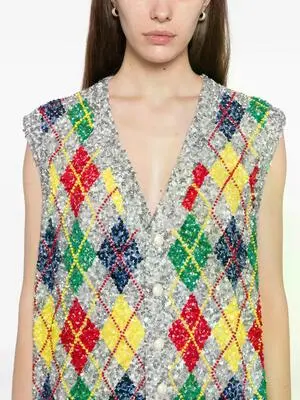 Ashish Sequin Embellished Tank Top