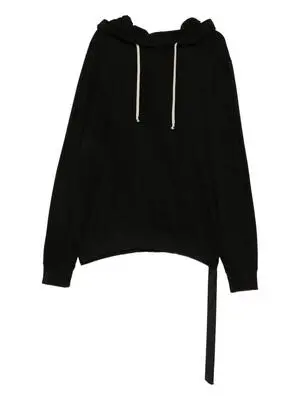 Rick Owens Ribbed Sweatshirts Hoodies For Men