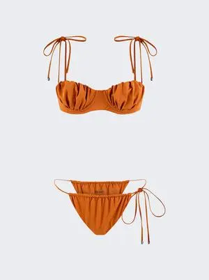 Attico Two-piece Bikini Set - Orange