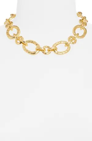 KARINE SULTAN Bold Link Necklace