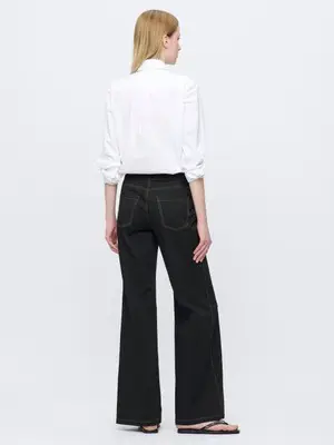 CALLAS MILANO Jane Cotton-stretch Flare Trousers