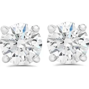 BLISS DIAMOND 2.00ct Tw Diamond Stud Earrings - 14k White Gold