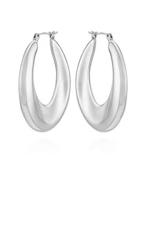 Vince Camuto Bold Oval Hoop Earrings