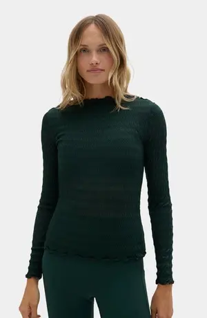 HALFDAYS Ynes Texture Top - Alpine