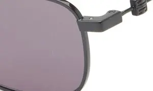 Givenchy Gv Speed Square Sunglasses - Shiny Black /smoke