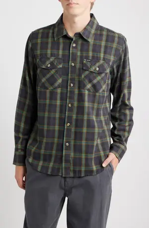 DARK SEAS Garrison Cotton Blend Button-up Shirt