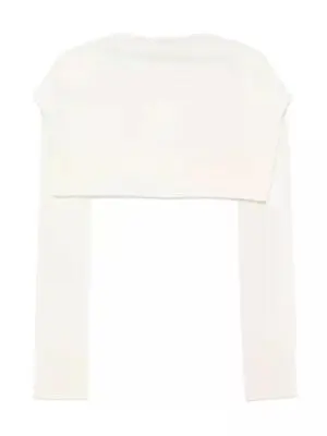 TOTEME Sleeve Scarf - White