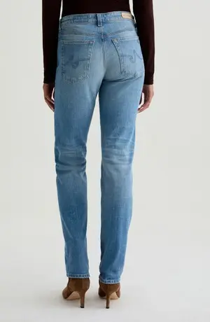 Ag Sandra Low Rise Straight Leg Jeans