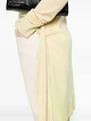 TOTEME Tie-detailed Turtleneck Dress - Neutrals