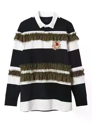 Simone Rocha Long Sleeve Polos For Men