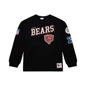 Mitchell & Ness Chicago Bears Training Camp Vintage Logos Long Sleeve T-shirt