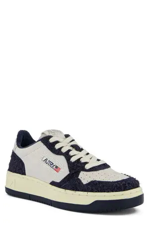 AUTRY Medalist Low Top Sneakers - Suede/hair Space/blue