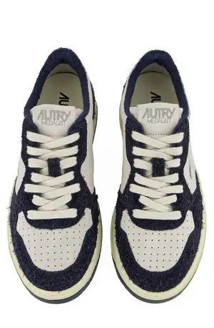 AUTRY Medalist Low Top Sneakers - Suede/hair Space/blue