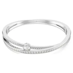 SWAROVSKI Hyperbola Bangle White