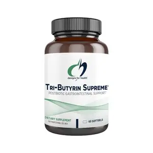 DESIGNS FOR HEALTH Tri-butyrin Supreme 60 Softgels