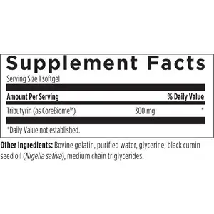 DESIGNS FOR HEALTH Tri-butyrin Supreme 60 Softgels