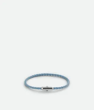 Bottega Veneta Leather Bracelet - Ice