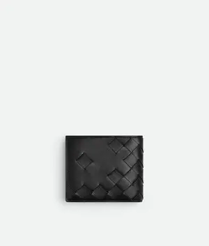 Bottega Veneta Intrecciato Bi-fold Wallet With Coin Purse