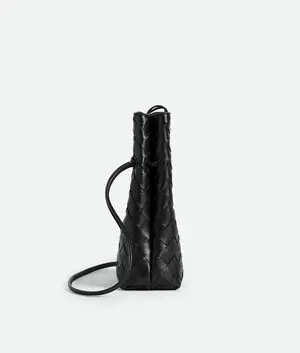 Bottega Veneta Andiamo Phone Pouch - Black