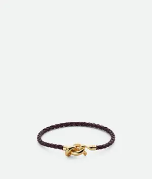 BOTTEGA  VENETA Knot Bracelet - Dark Barolo