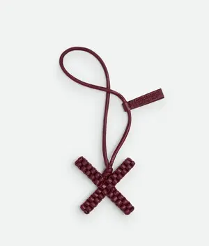 Bottega Veneta Letter X Charm - Barolo