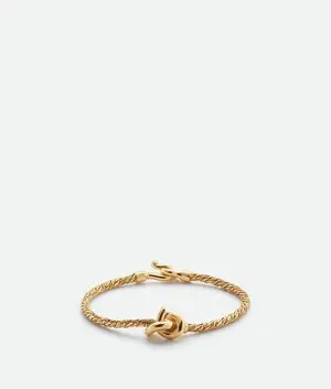 BOTTEGA  VENETA Knot Bracelet - Yellow Gold