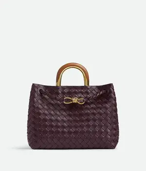 BOTTEGA  VENETA Intrecciato Leather Top Handle Bag
