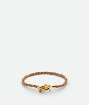 BOTTEGA  VENETA Knot Bracelet - Pale Brown