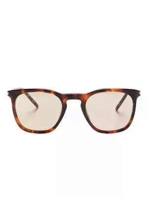 Saint Laurent Tortoiseshell Sunglasses - Brown