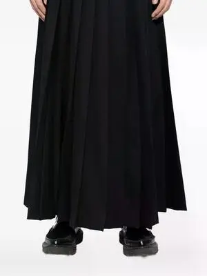 UNDERCOVERISM Pleated Cotton Skirt