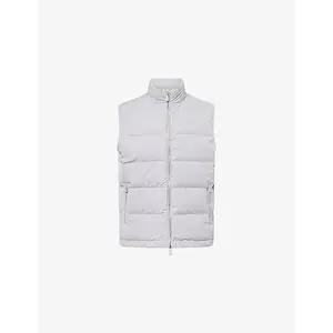Eleventy High-neck Shell-down Puffer Gilet
