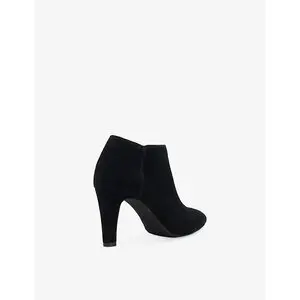 DUNE Omairah Suede Heeled Ankle Boots