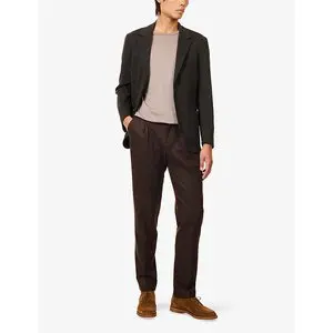 Sunspel Textured Wool Blend Blazer