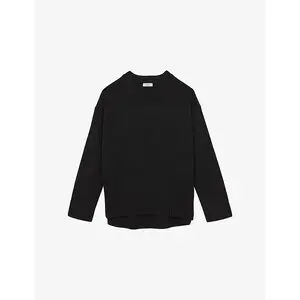 REISS Ella Crewneck Wool And Cashmere Jumper