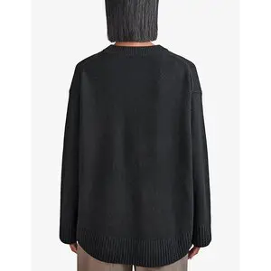 REISS Ella Crewneck Wool And Cashmere Jumper