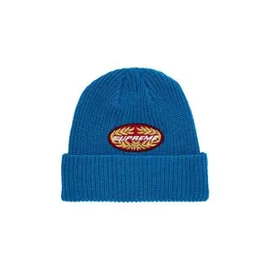 Women's Blue Supreme Beanie Hats
