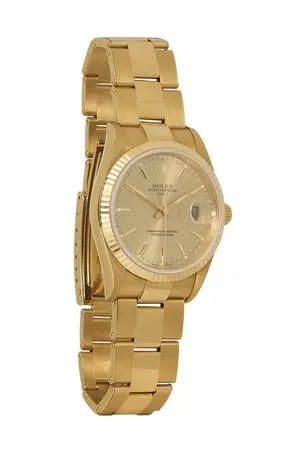 ROLEX 18k Oyster Perpetual Datejust 34mm