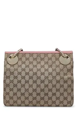 Gucci Original Gg Canvas Eclipse Messenger - Beige