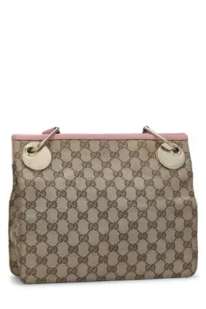 Gucci Original Gg Canvas Eclipse Messenger - Beige