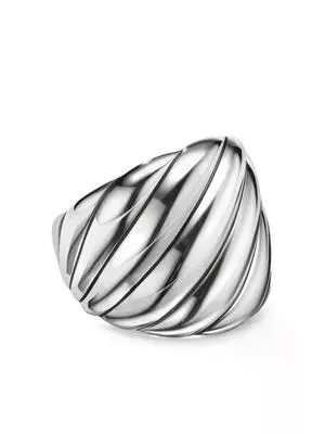 David Yurman Sterling Cable Ring - Silver