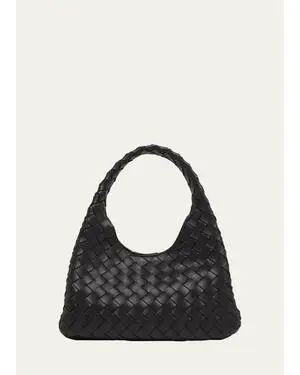 Bottega Veneta Campana Small Leather Shoulder Bag Fondant